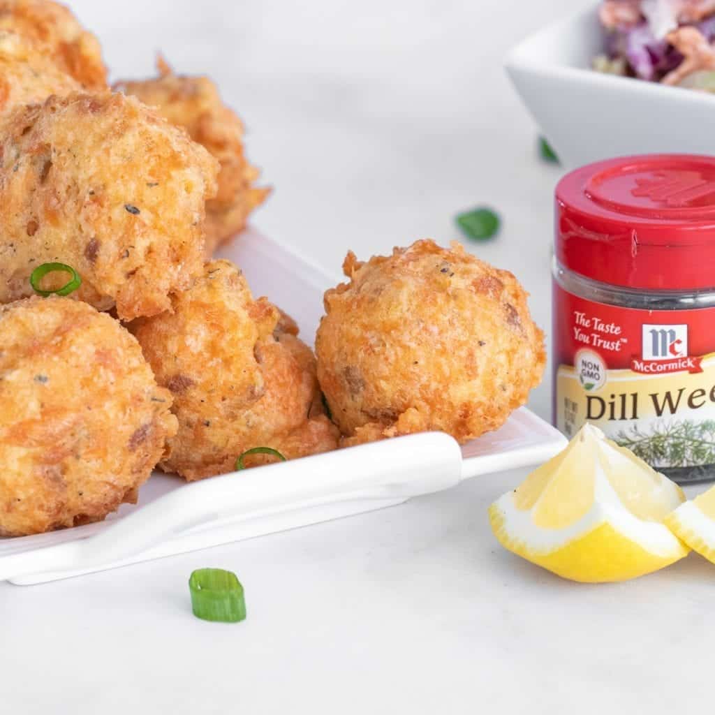 Best Crispy Salmon Fritters - A Red Spatula