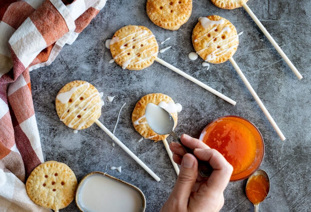 Simple Pie Pops - A Red Spatula - pie pops recipe - A Red Spatula