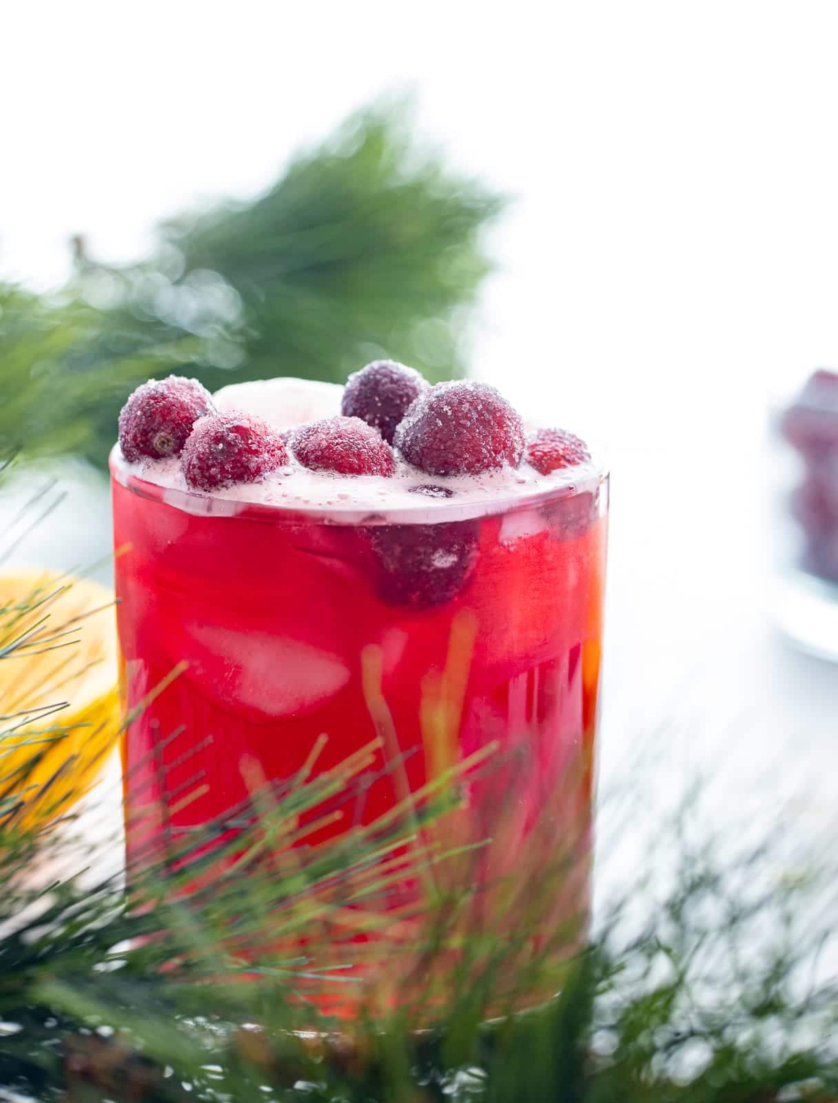 Cranberry Orange and Vanilla Mocktail | Simple to make