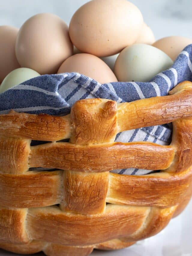 How to make a woven bread basket - A Red Spatula