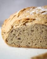 Country-Style Rustic Whole Wheat Bread Recipe - A Red Spatula