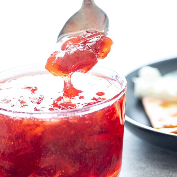 Spicy Strawberry Habanero Jam - A Red Spatula