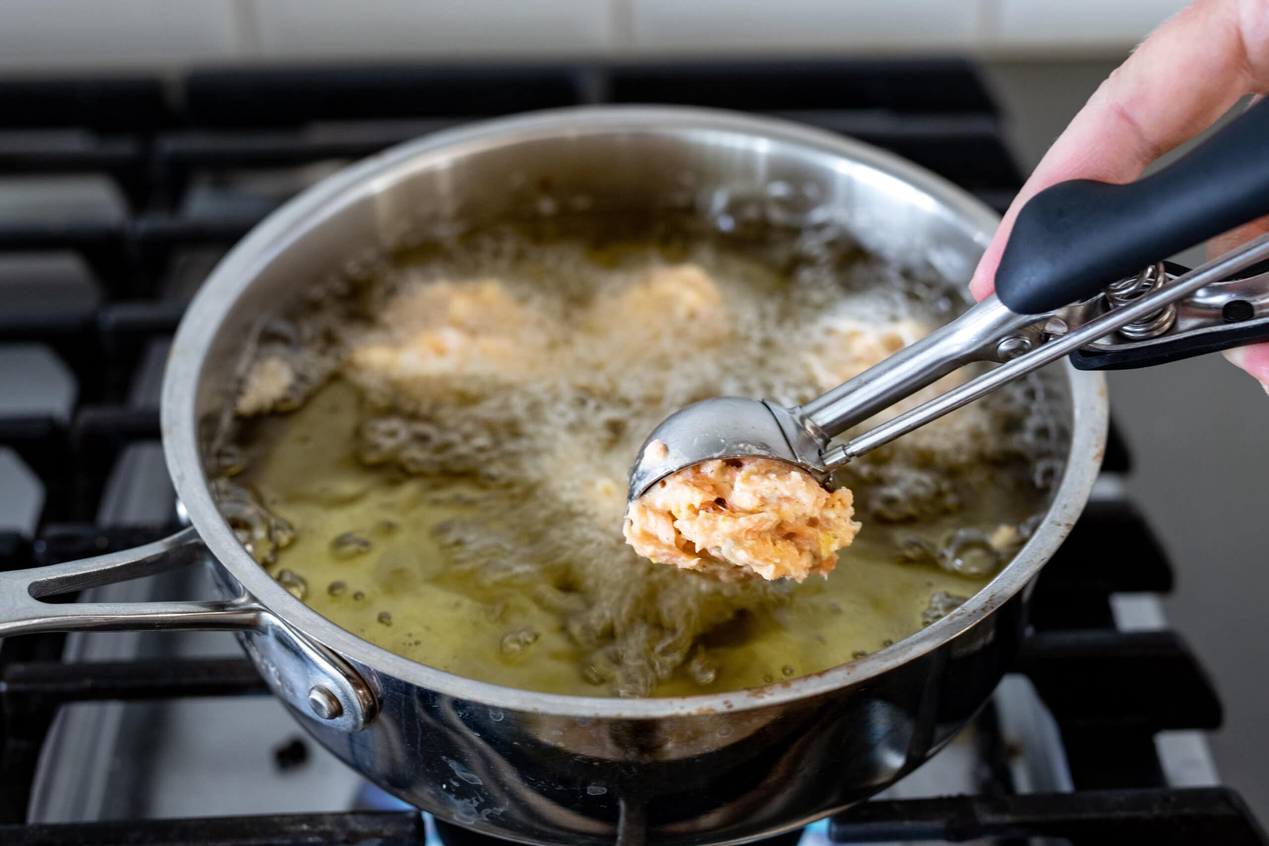 Best Crispy Salmon Fritters - A Red Spatula