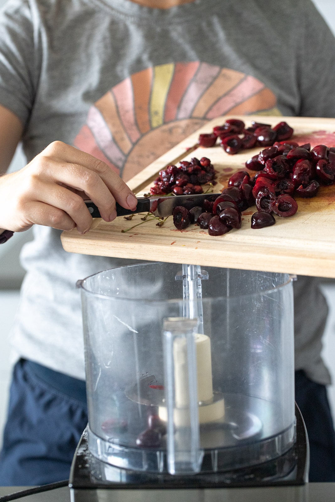How To Make Fresh Cherry Vinaigrette - A Red Spatula