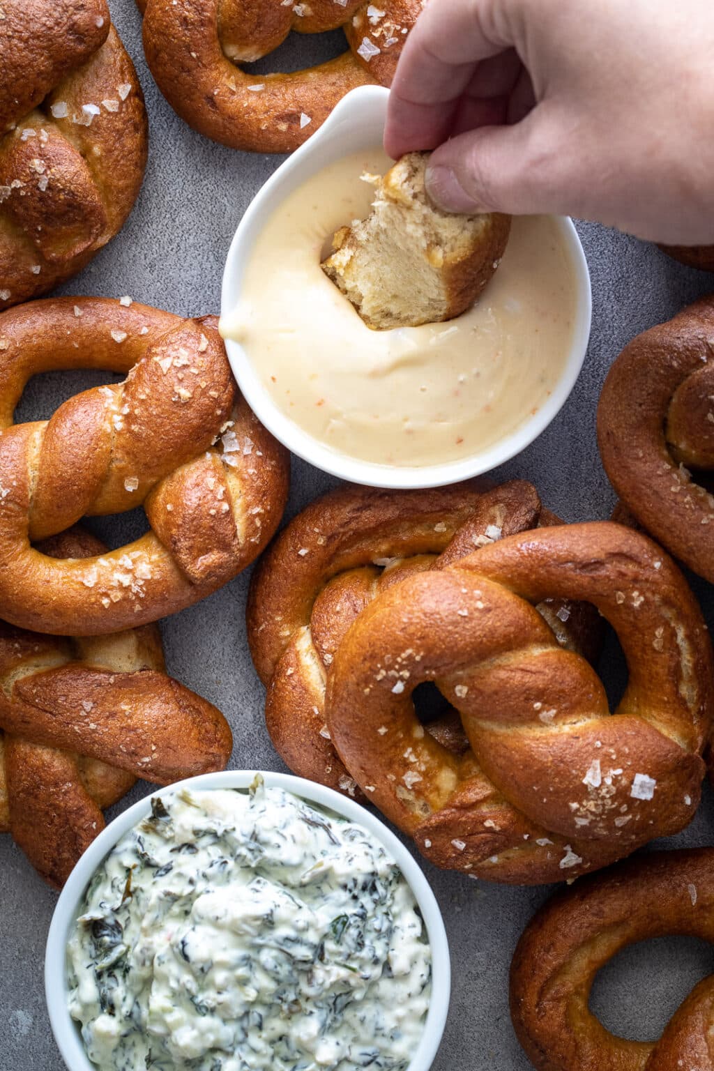 Fresh Homemade Pretzels With Whole Wheat Flour - A Red Spatula