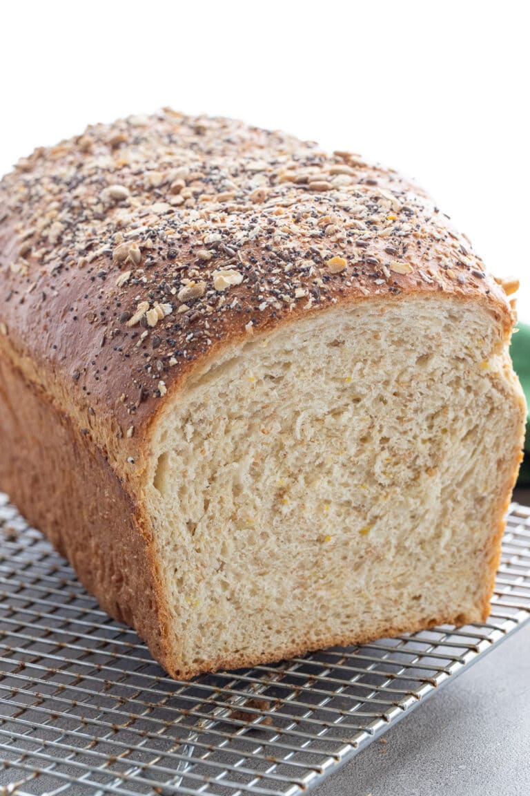 Homemade Multigrain Bread Recipe - A Red Spatula