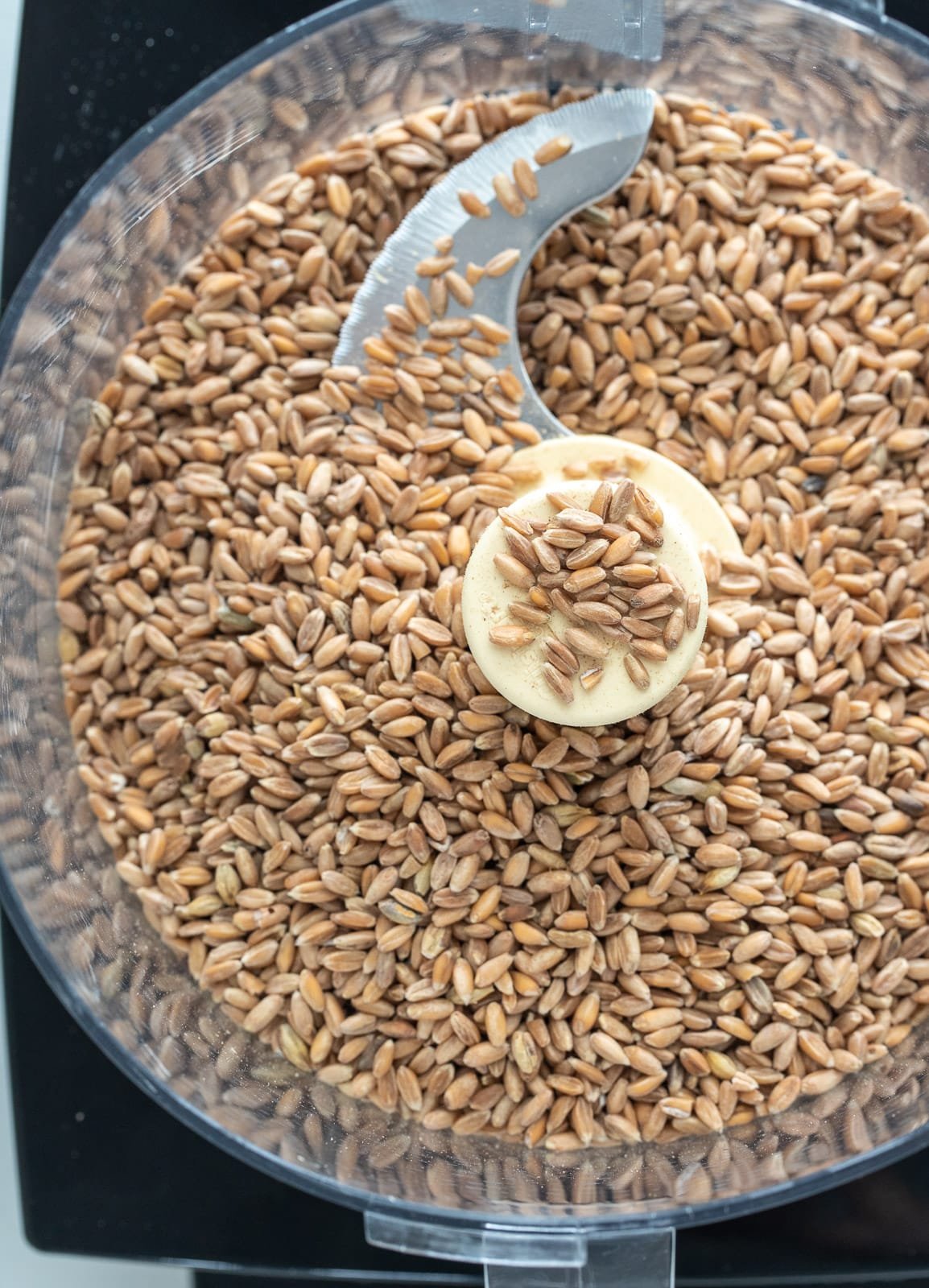 Spelt Berries Porridge with Cinnamon Apples - A Red Spatula