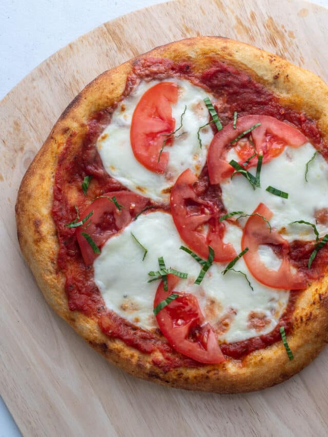 Pizza Crust From Scratch- Kamut Sourdough - A Red Spatula