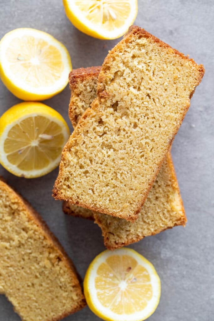 Lemon Kamut Pound Cake - A Red Spatula