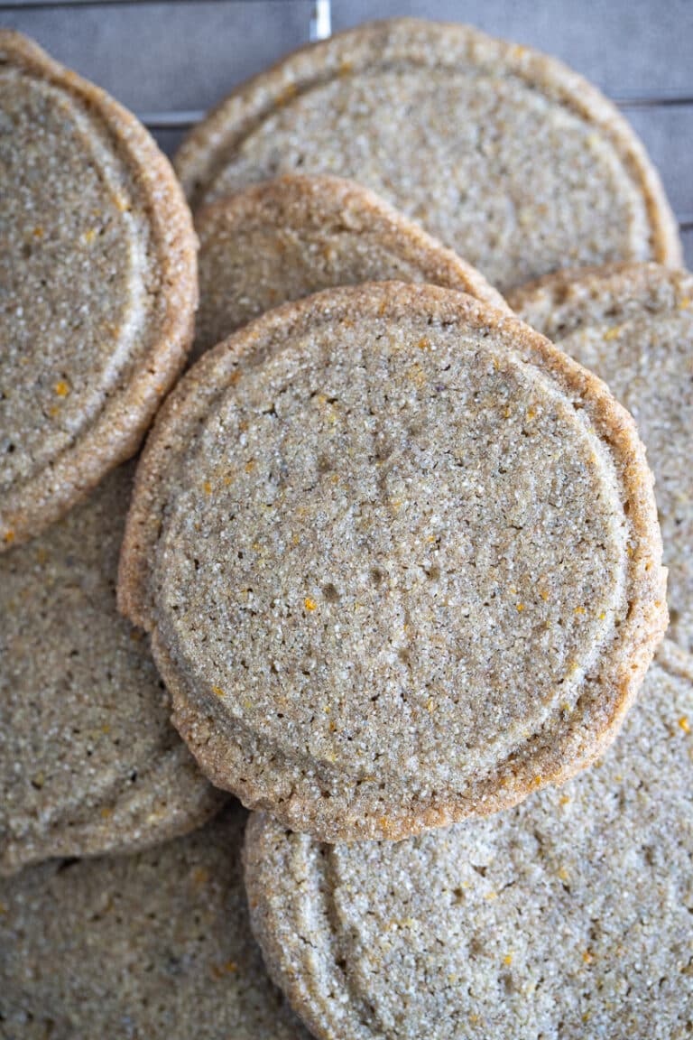 Simple Rye Shortbread Recipe - A Red Spatula