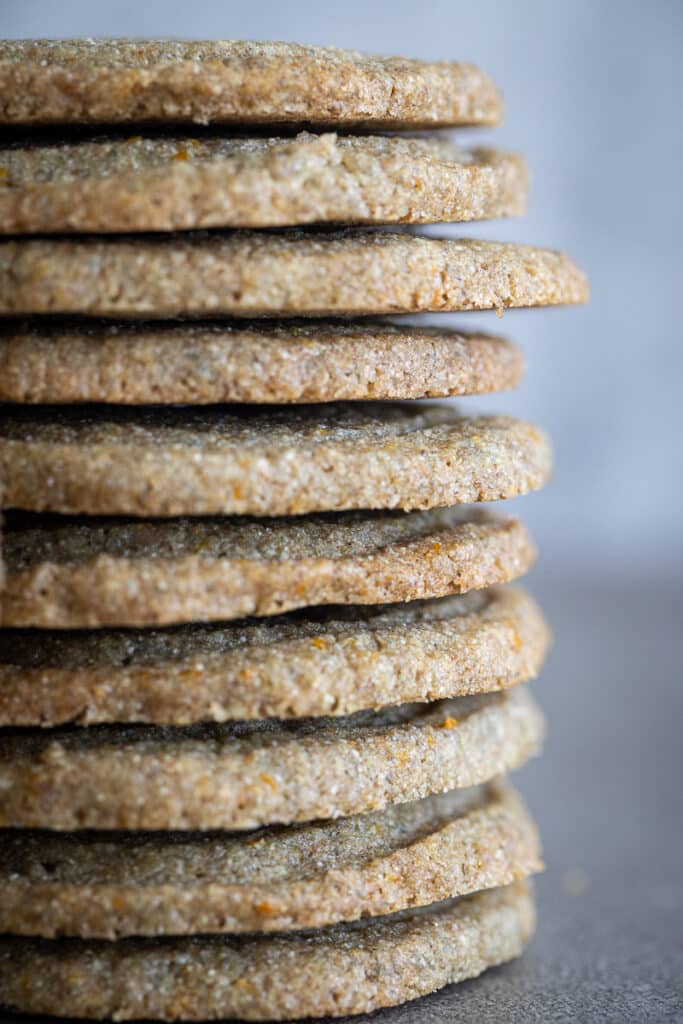 Simple Rye Shortbread Recipe - A Red Spatula