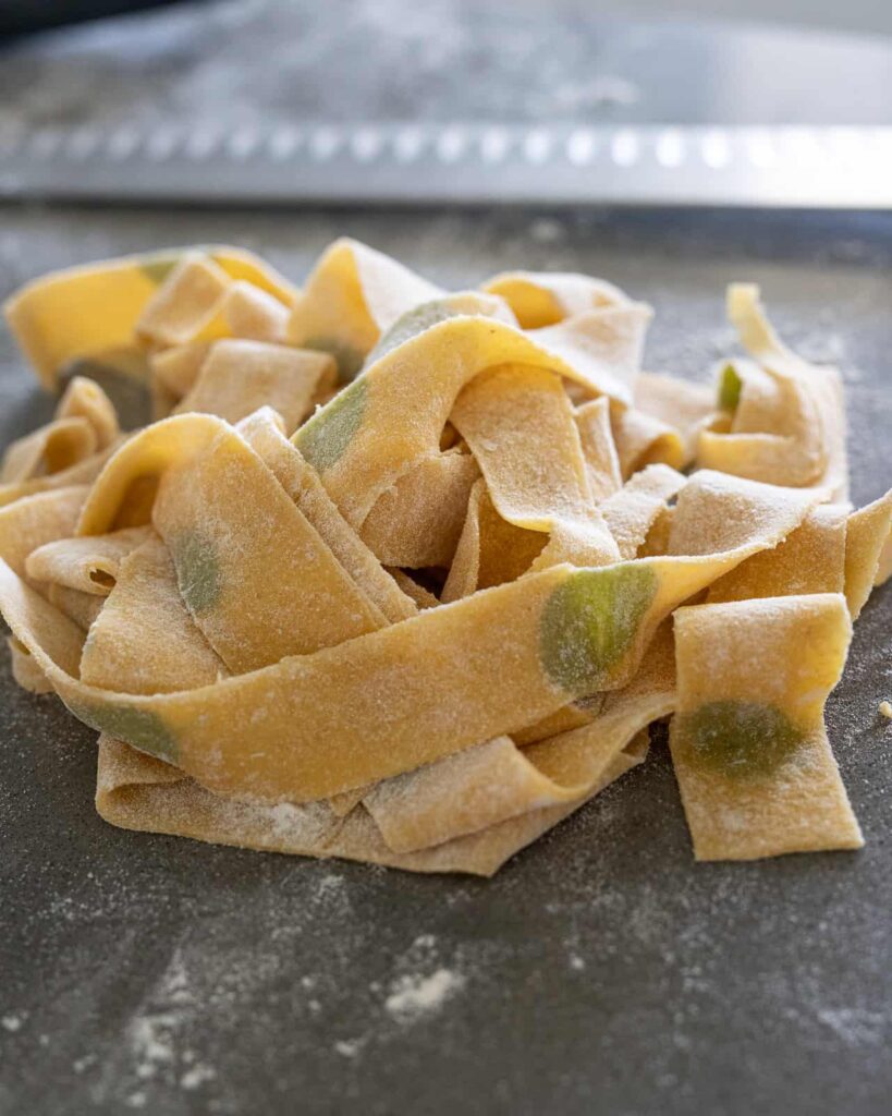 Herb Laminated Pasta - A Red Spatula