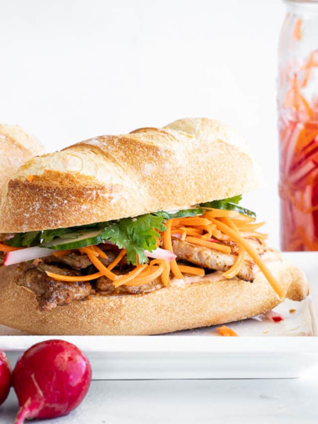 Banh Me Sandwich Recipe - A Red Spatula