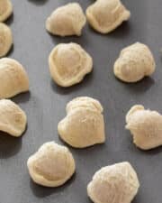 3-Ingredient Homemade Orecchiette Pasta - A Red Spatula