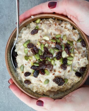 Creamy Oatmeal Recipe - A Red Spatula