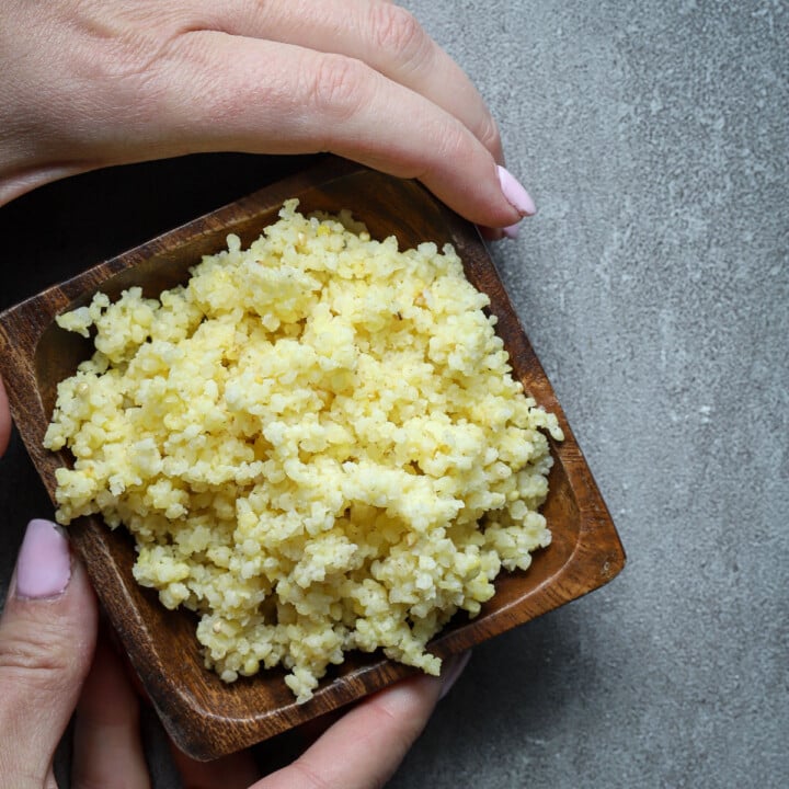 How To Cook Millet In A Rice Cooker - A Red Spatula