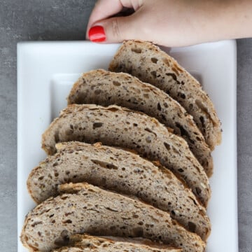 Sprouted Whole Grain Bread Recipe - A Red Spatula