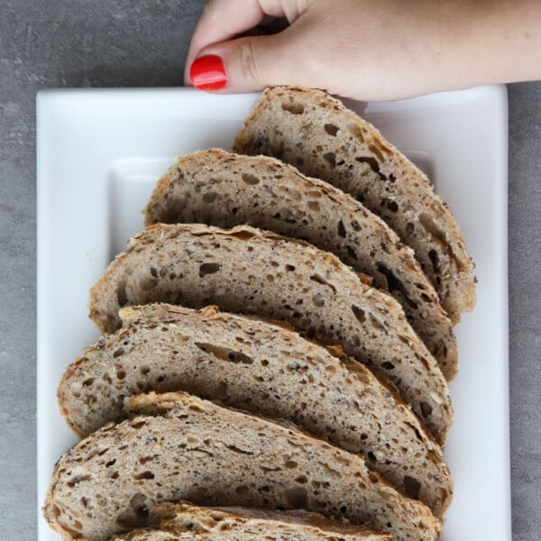 Sprouted Whole Grain Bread Recipe - A Red Spatula