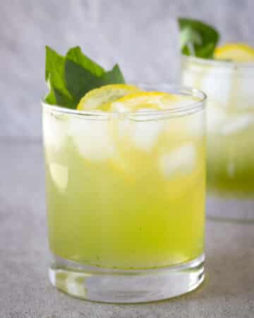Basil Lemonade Recipe - A Red Spatula