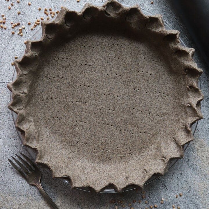 Flaky Buckwheat Pie Crust Recipe - A Red Spatula
