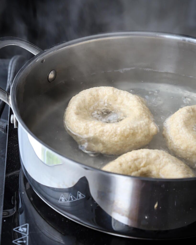 Chewy Whole Wheat Bagel Recipe - A Red Spatula