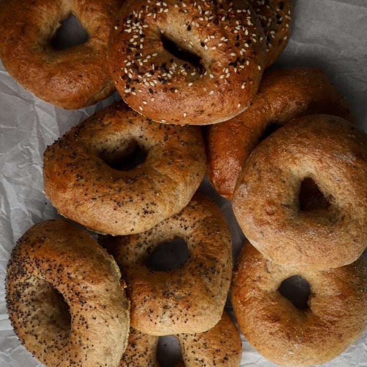 Uncomplicated Rye Bagel Recipe - A Red Spatula