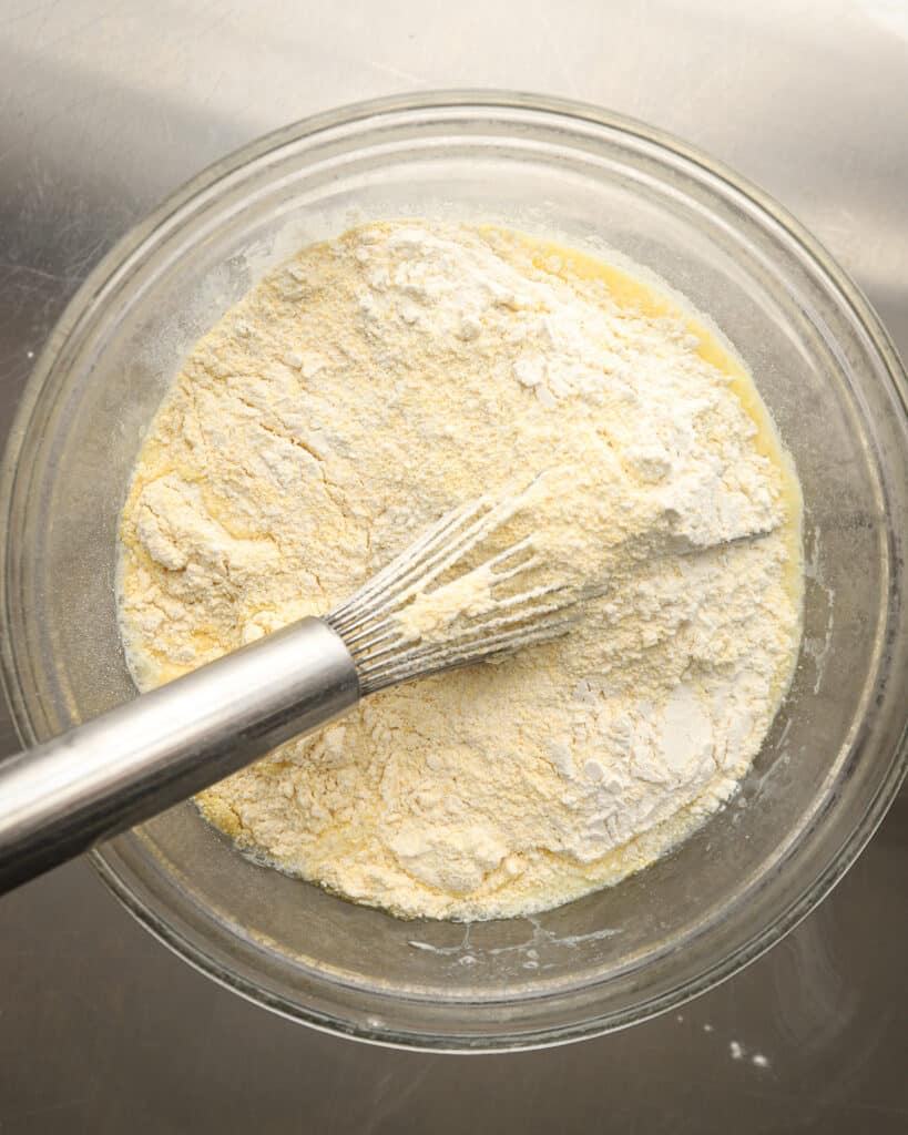 Homestyle Fluffy Cornmeal Pancake Recipe - A Red Spatula