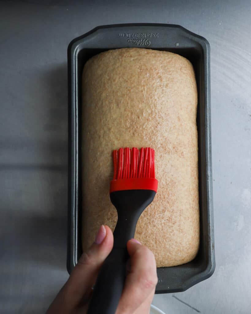 Rustic Spelt Flour Bread In A Loaf Pan - A Red Spatula