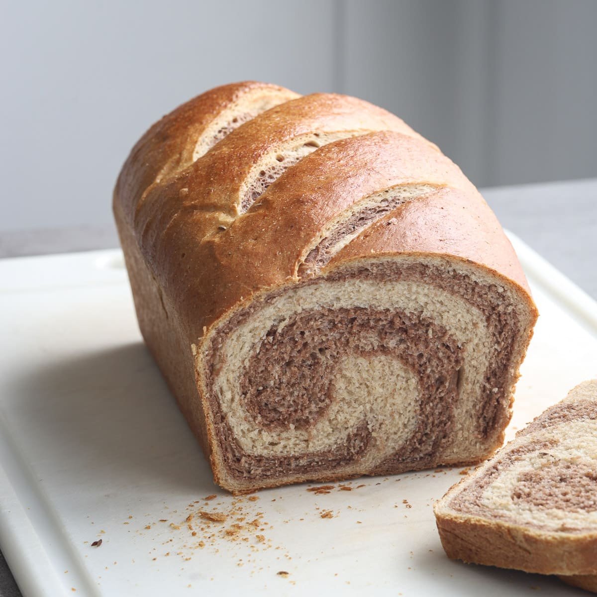 How To Make Sandwich Marbled Rye Bread Recipe - A Red Spatula