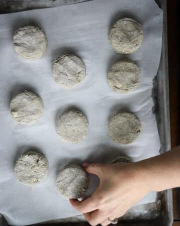 Homemade Flaky Buttermilk Rye Flour Biscuits Recipe - A Red Spatula