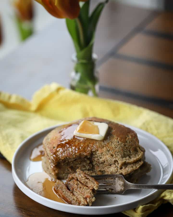 Fluffy Rye Flour Pancake Recipe With Buttermilk - A Red Spatula