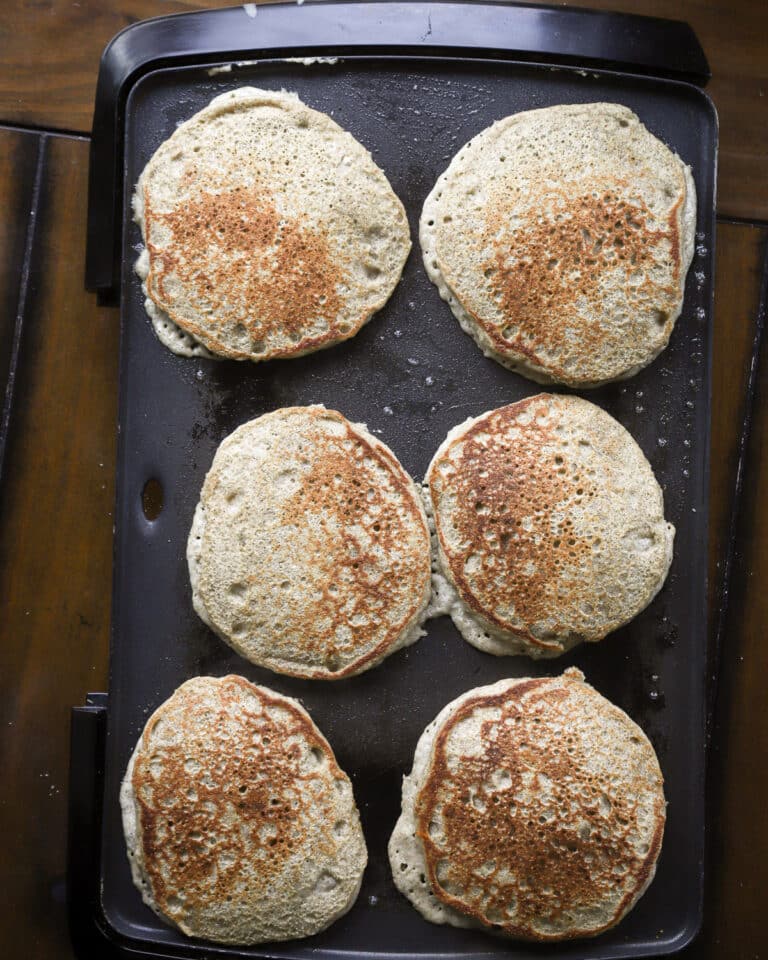 Fluffy Rye Flour Pancake Recipe With Buttermilk - A Red Spatula