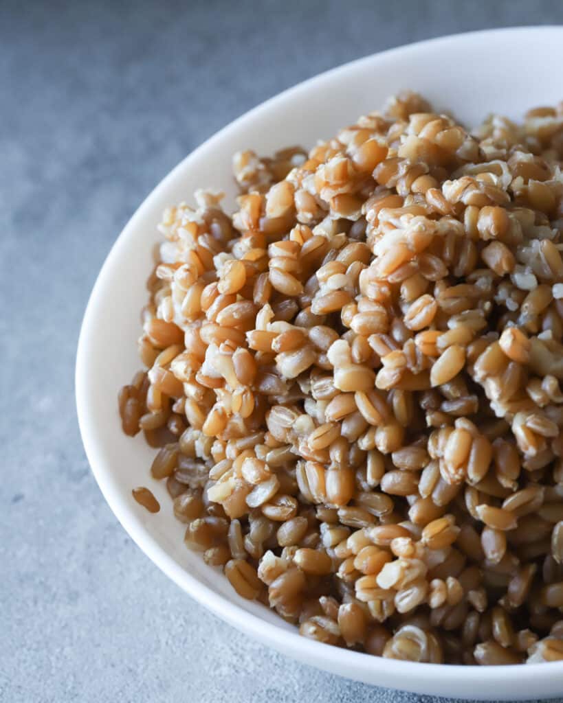 How To Cook Spelt (Pressure Cooker) - A Red Spatula